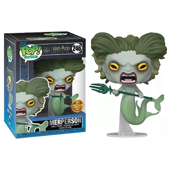 Funko Pop! Digital NFT Filme Harry Potter Merperson 246 Exclusivo ...