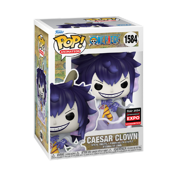 Funko Pop! Animation One Piece Caesar Clown 1584 Exclusivo Original ...