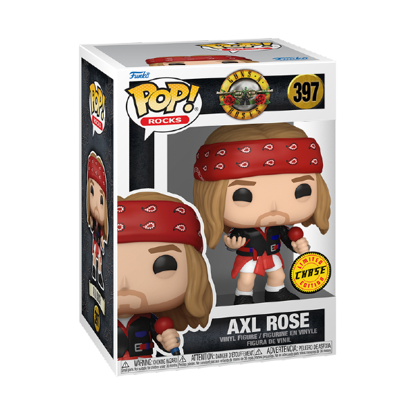 Funko Pop! Rocks Guns N' Roses Axl Rose 397 Exclusivo Chase - Moça do ...