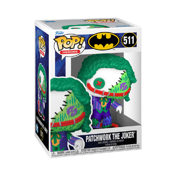 Funko Pop! Heroes DC Comics Batman Patchwork The Joker 511 - Moça do ...