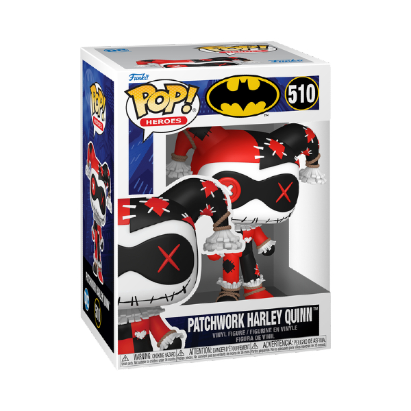 Funko Pop! Dc Comics Batman Patchwork Harley Quinn 510 Original - Moça ...