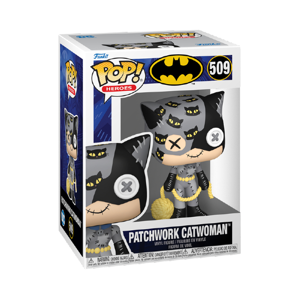 Funko Pop! Dc Comics Batman Mulher-Gato Patchwork Catwoman 509 - Moça ...