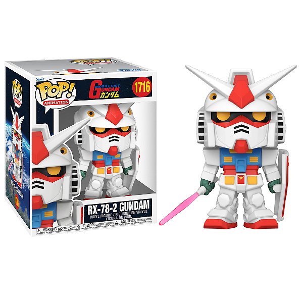 Funko Pop! Animation Mobile Suit Gundam RX-78-2 Gundam 1716 - Moça do ...