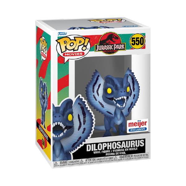 Funko Pop! Filme Jurassic Park Dilophosaurus 550 Exclusivo Original ...