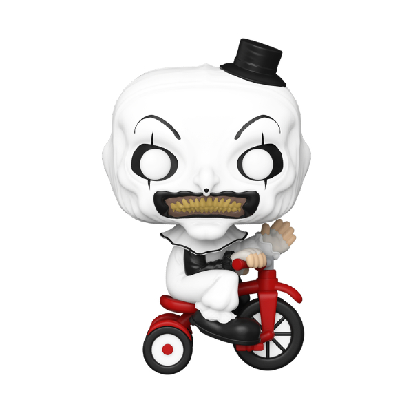 Funko Pop! Filme Terrifier Art the Clown With Bike 1591 Original - Moça ...