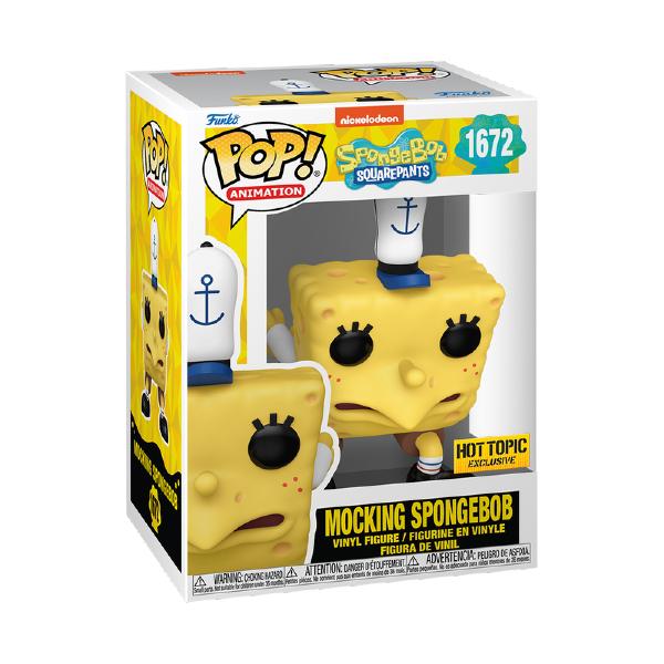 Funko Pop! Animation Bob Esponja Mocking SpongeBob 1672 Exclusivo ...