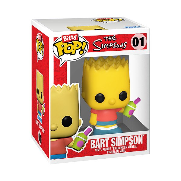 Funko Bitty Pop! Towns The Simpsons Bart Simpson Kwik-E-Mart - Moça do ...