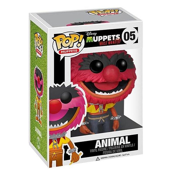 Funko Pop! Television Muppets Animal 05 Exclusivo 4000 Pcs Original ...