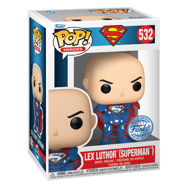 Funko Pop! Heroes Dc Comics Superman Lex Luthor 532 Exclusivo - Moça do ...