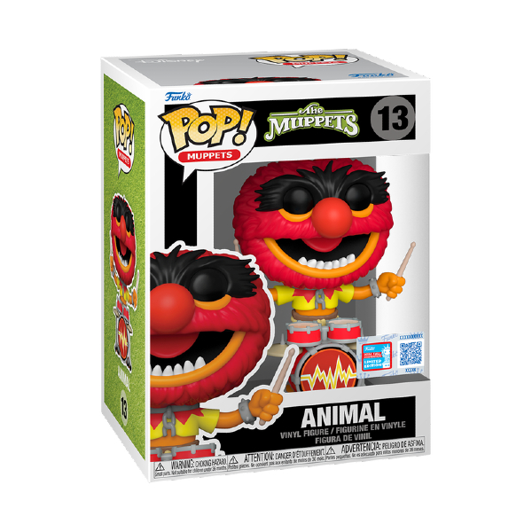 Funko Pop! Television The Muppets Animal 13 Exclusivo Original - Moça ...