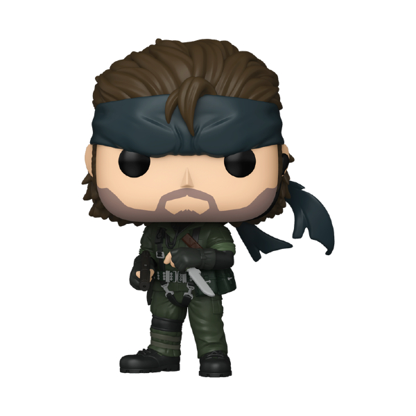 Funko Pop! Games Metal Gear Solid Naked Snake 1053 Original - Moça do ...