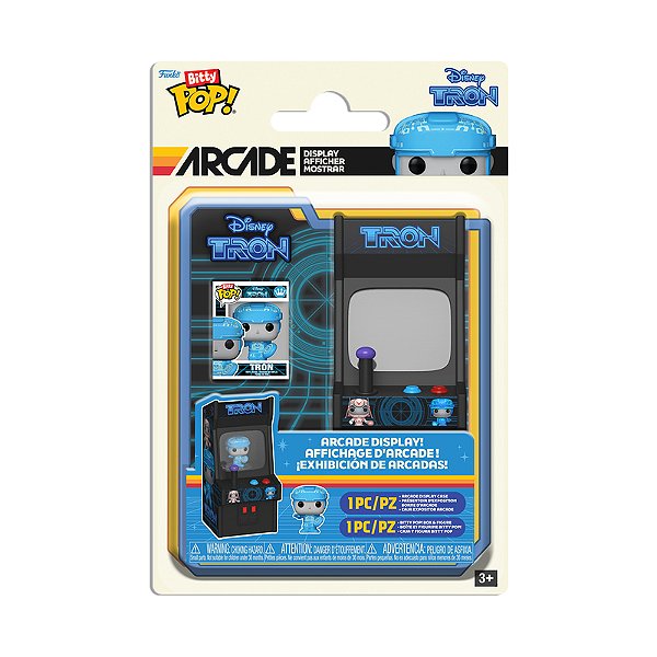 Funko Bitty Pop! Arcade Filme Disney Tron Original Colecionavel - Moça ...