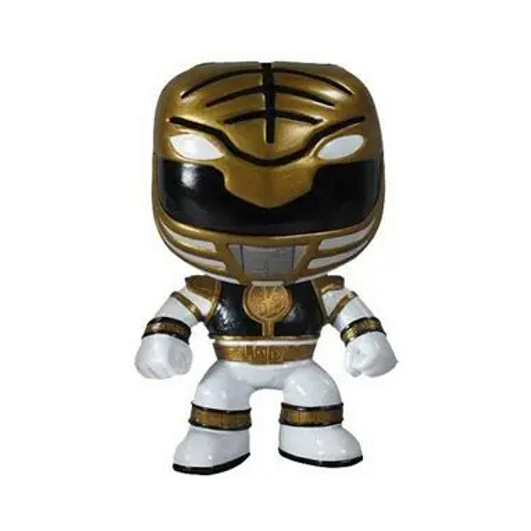 Funko Pop! Television Power Rangers White Ranger 22 Original Coleciona ...