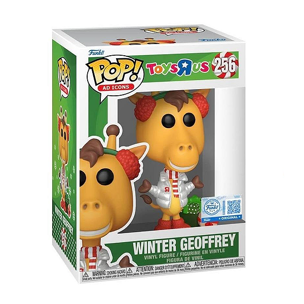 Funko Pop! Ad Icons ToysRus Winter Geoffrey 256 Exclusivo - Moça do Pop ...