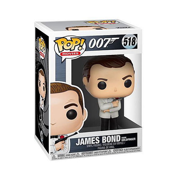 Funko Pop! Filme 007 James Bond 518 Original Colecionavel - Moça do Pop ...