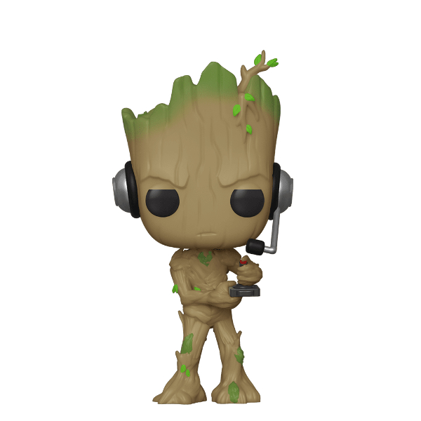 Funko Pop! Marvel Groot Gamer 540 Exclusivo Chase Original - Moça do ...