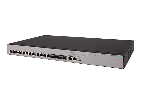 Switch 12 portas 10GBase-T 4 SFP+ 10GB gerenciável HPE Aruba 1950 ...