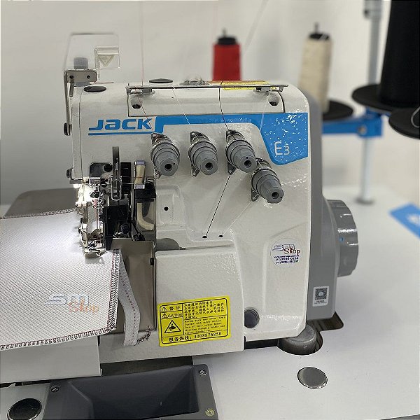 Máquina de Costura Overlock Industrial Jack E3-4 - Máquinas de Bordar e ...