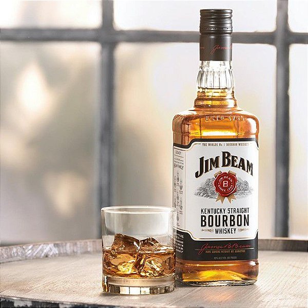 Whisky Americano Jim Beam Bourbon Original 1000ml - Fábrica de Bebidas - Loja online de bebidas ...