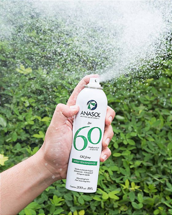 ANASOL PROTETOR SOLAR SPRAY TRANSPARENTE FPS 60 200 ml / 160 g ...