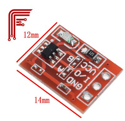Chave Toque Sensor Touch Capacitivo TTP223 - Fermarc - Robótica
