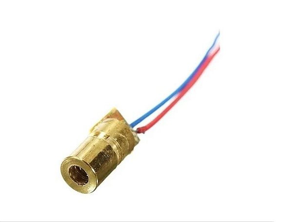 DIODO LASER 5V 5MW 650NM - ARDUCORE - Robótica Educacional arduino