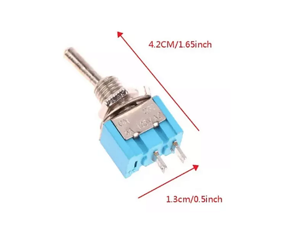 CHAVE HH ON/OFF 2 TERMINAIS 125V AC 6A - ARDUCORE - Robótica ...