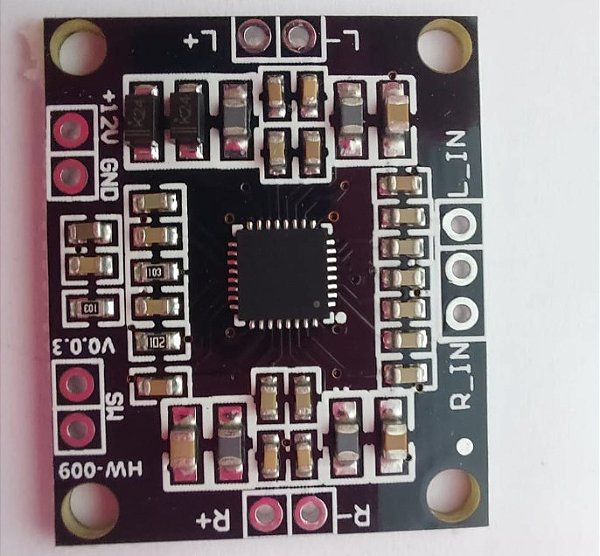 Amplificador Stereo Pam8610 2ch 10w + 10w Arduino - ARDUCORE - Robótica ...