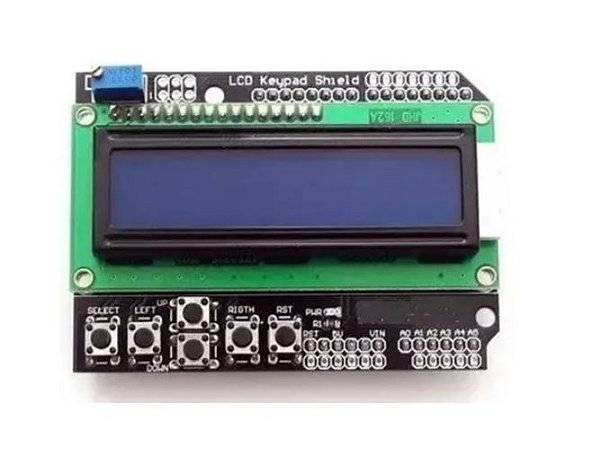 Arduino Lcd Shield Com Teclado Arducore Robótica Educacional Arduino