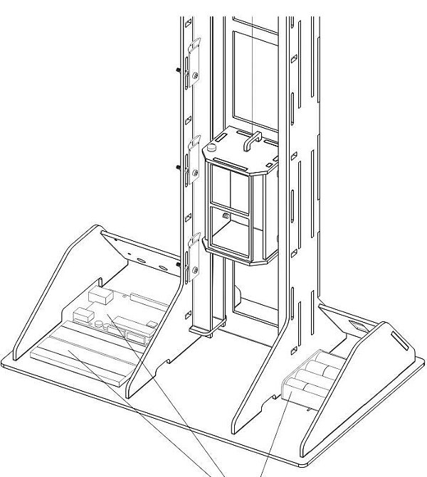 elevador com arduino - ARDUCORE - Robótica Educacional arduino