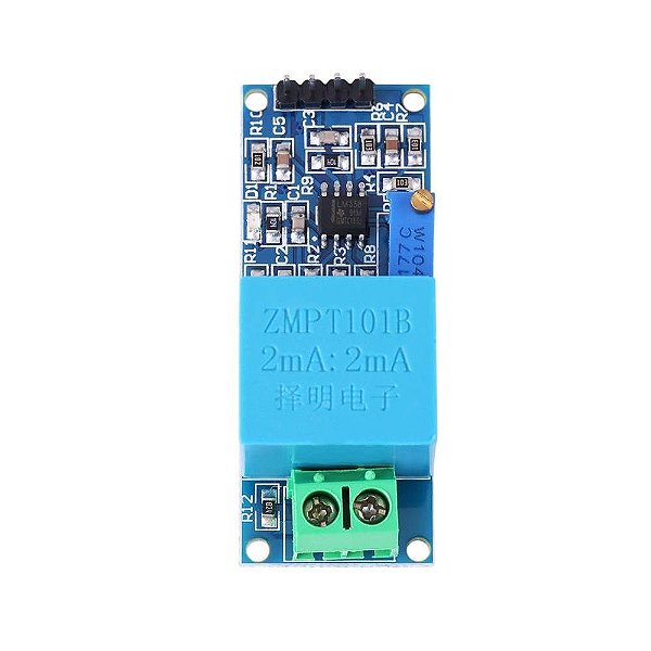 MODULO SENSOR DE TENSAO AC 0 A 250V ZMPT101B - ARDUCORE - Robótica ...