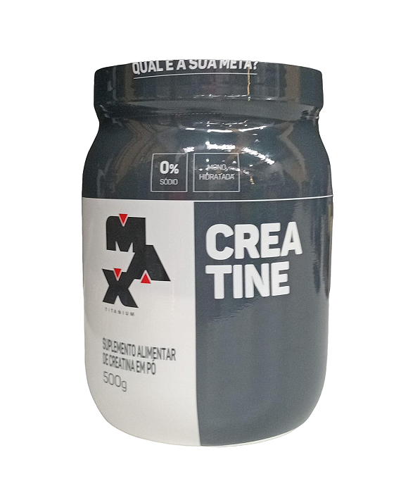 CREATINA MAX TITANIUM 500G - Universo fitness Suplementos