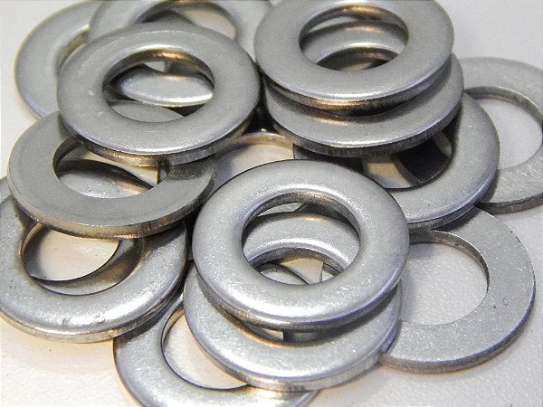 LUTEC | Arruelas Lisa M12 Inox 316 - LUTEC Parafusos e Ferramentas