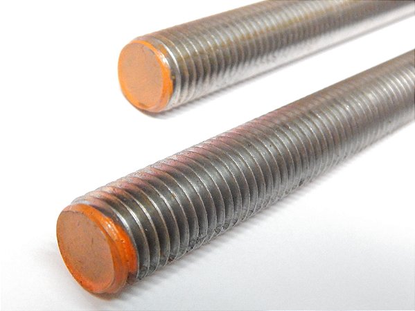 LUTEC | Barra Roscada M20 x 1 Metro - Aço SAE 1045 - LUTEC Parafusos e ...