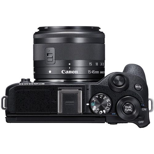 Câmera CANON EOS M6 Mark II + 15-45mm (BLACK) - Loja dos Câmera CANON EOS M6 Mark II + 15-45mm (BLACK) - Loja dos