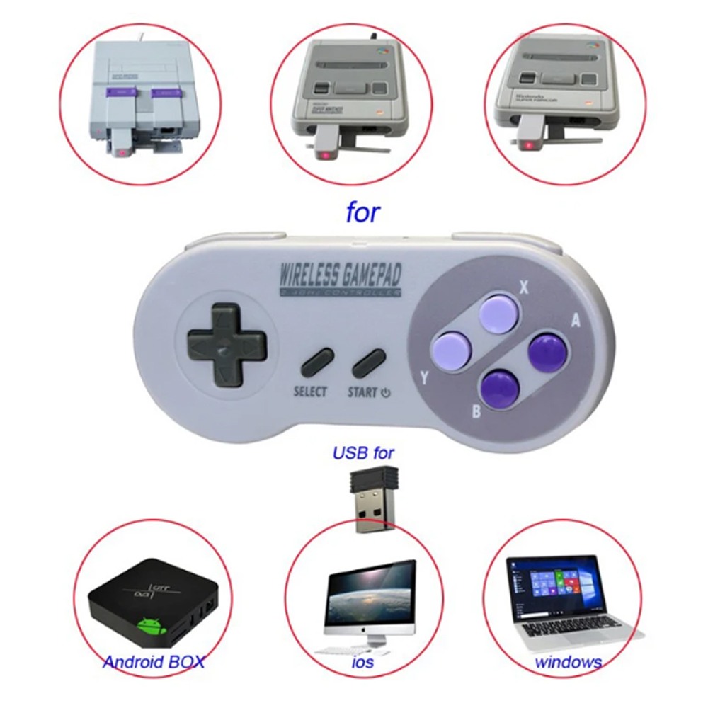 Super nintendo wireless controller store