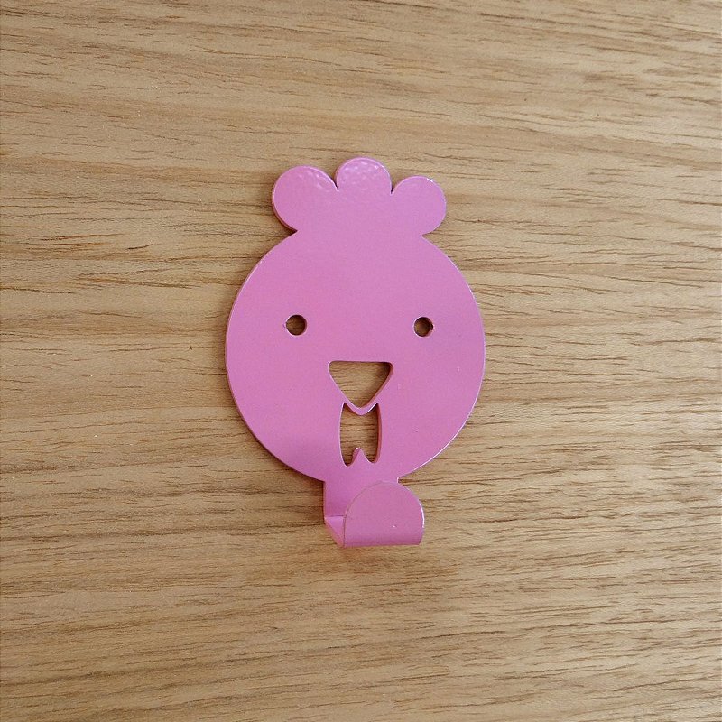 Suporte De Parede Gancho Pintinho Rosa - Números de Casas - Números e ...