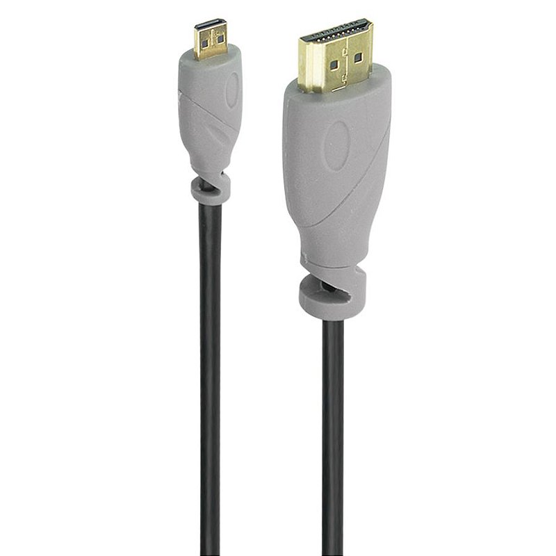CABO MICRO HDMI MACHO X HDMI MACHO 2.0 4K HDR 19P 5 METROS ...