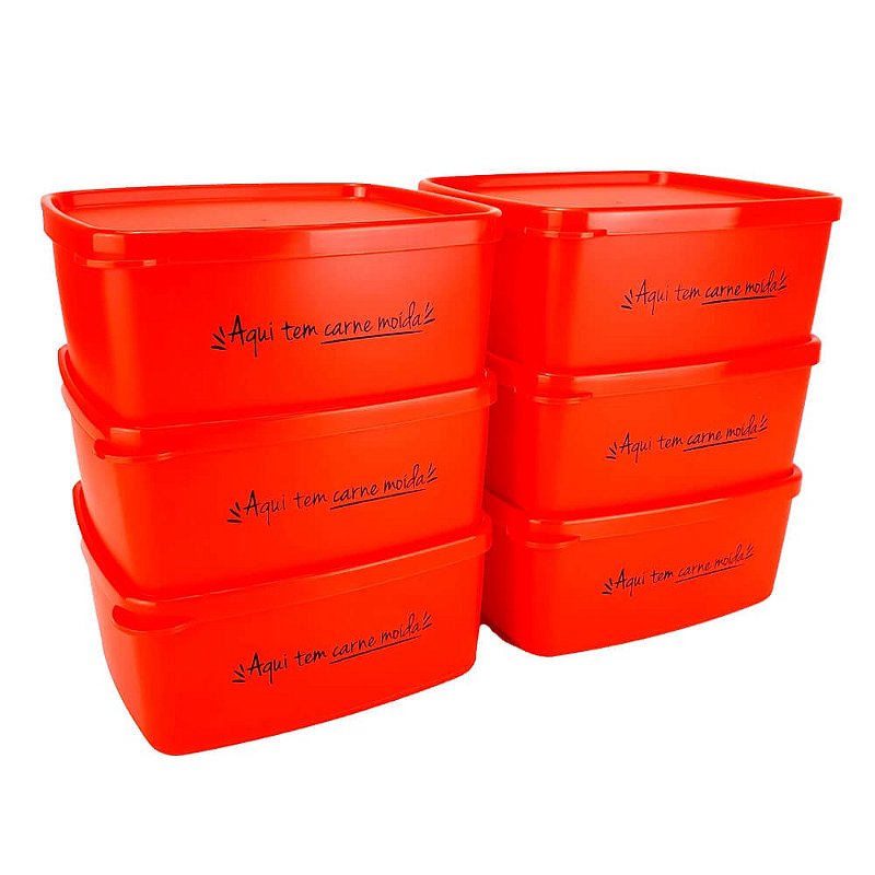 Kit Tupperware Jeitosinho 400ml Carne Moída 6 peças - Comprar ...