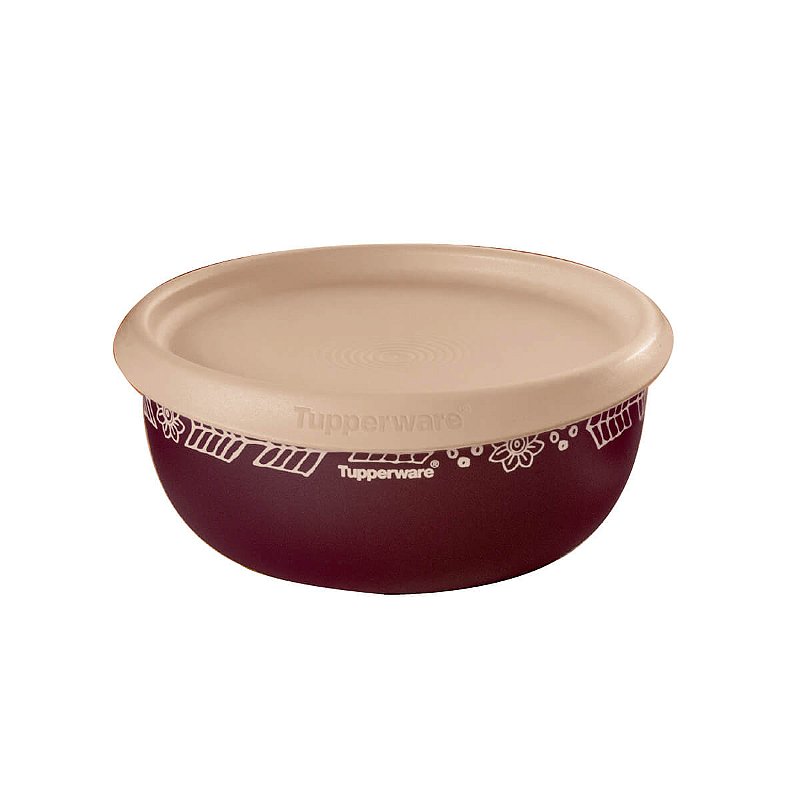 Tupperware Tigela Toque Mágico 550ml Rustic Marsala - Comprar ...