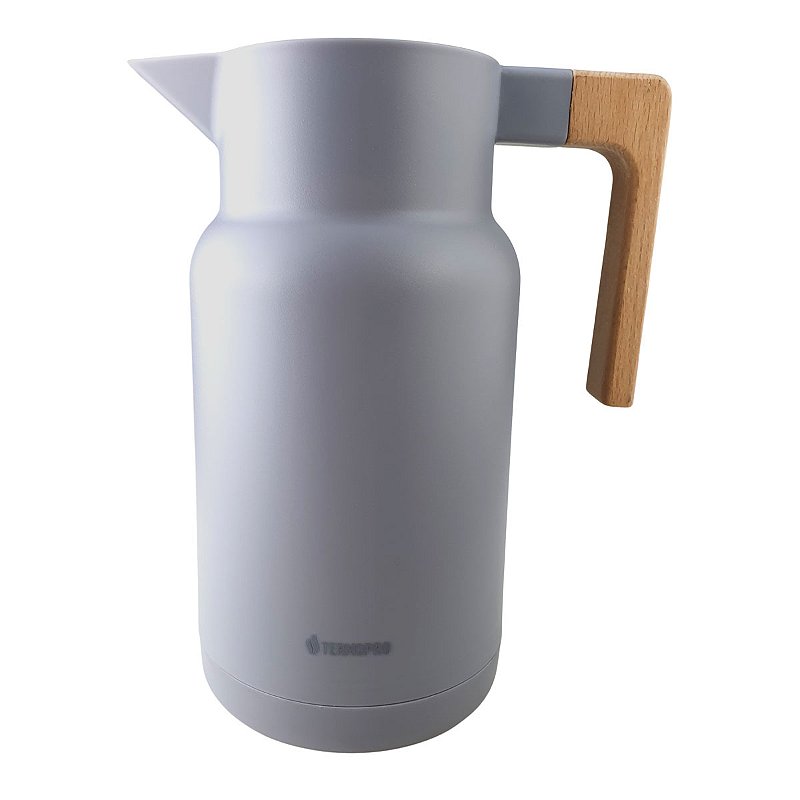 Garrafa Térmica de Café 1 Litro Wood Fashion Cinza Termopro - Comprar ...