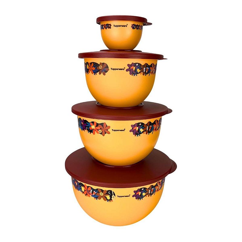 Kit Tupperware Tigelas Murano Festa Junina 4 peças - Comprar Tupperware ...