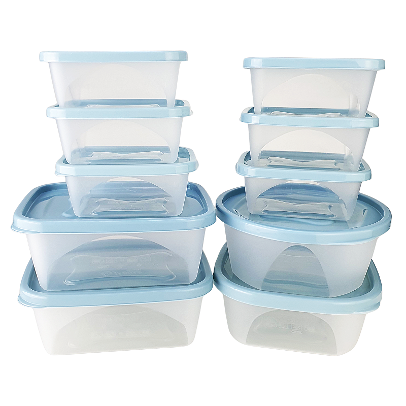 Conjunto de Potes Multiuso Prático Azul 10 Peças - Comprar Tupperware ...