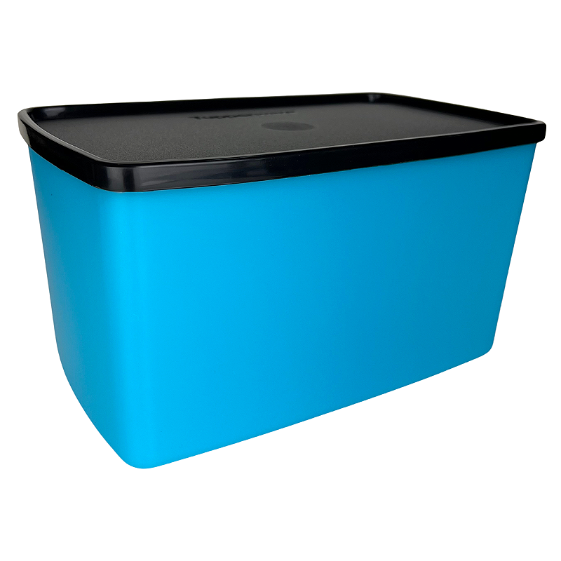 Tupperware Espaçosa 3 litros Azul e Preto - Comprar Tupperware Online ...