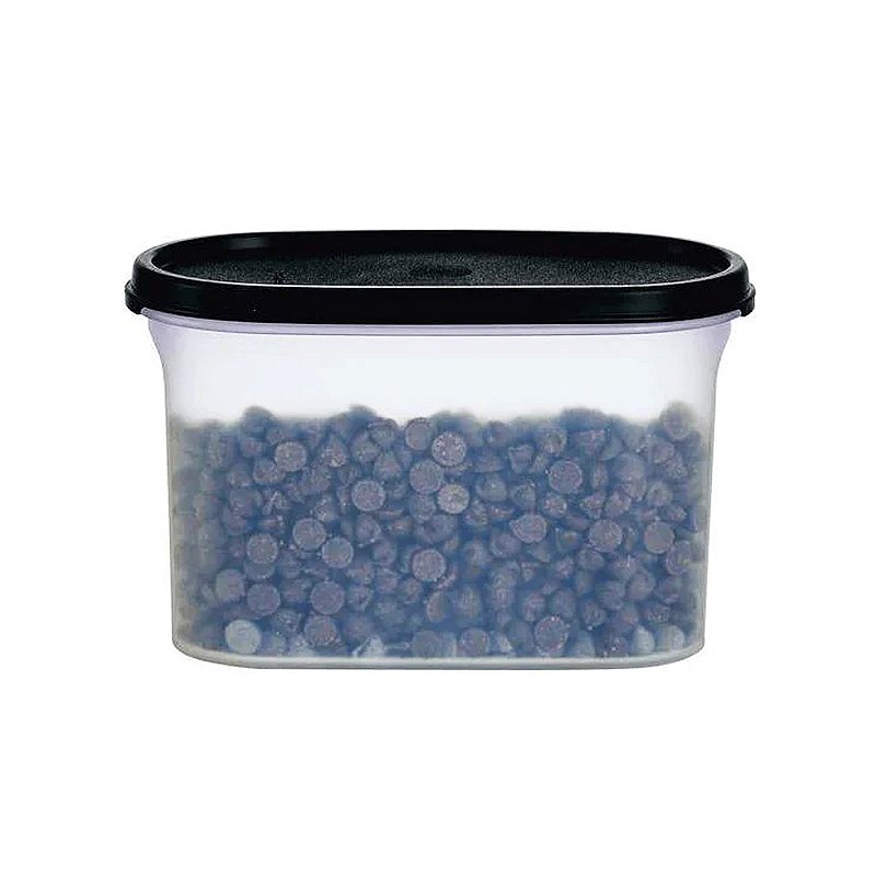 Tupperware Modular Oval 1,1 litro n2 Preto - Comprar Tupperware Online ...