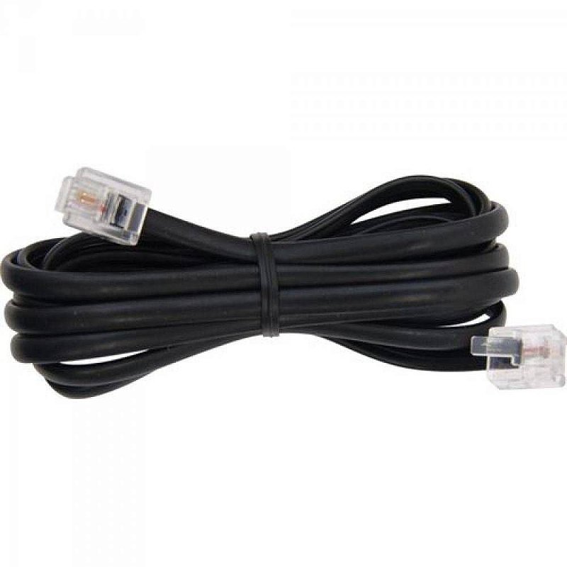 Cabo telefone RJ11 - Custom Cabos