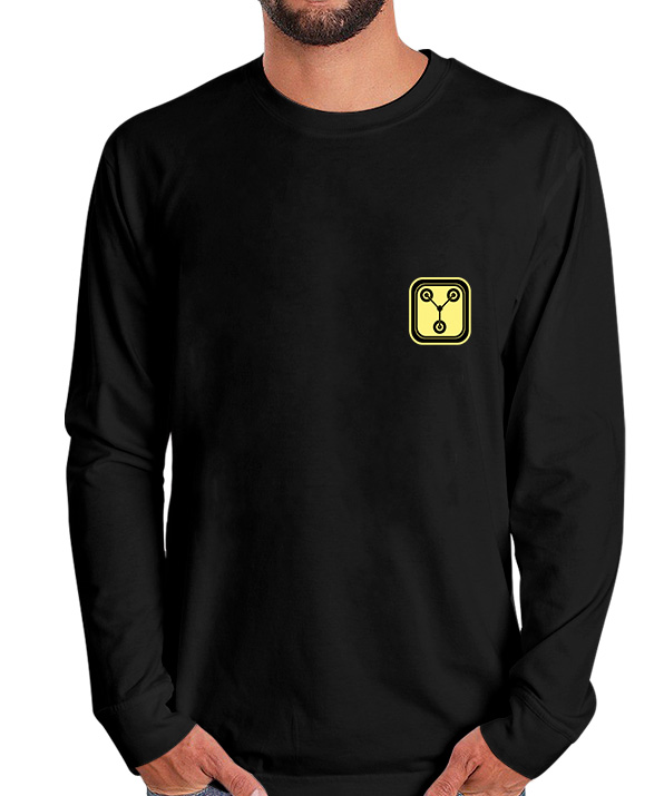 Camiseta Pocket Capacitor de Fluxo! Estampa de bolso geek e nerdL ...
