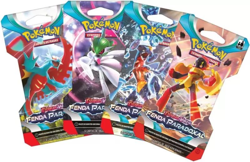 Envelope Pokemon Escarlete e Violeta - 6 Cartas - Brasil Games ...