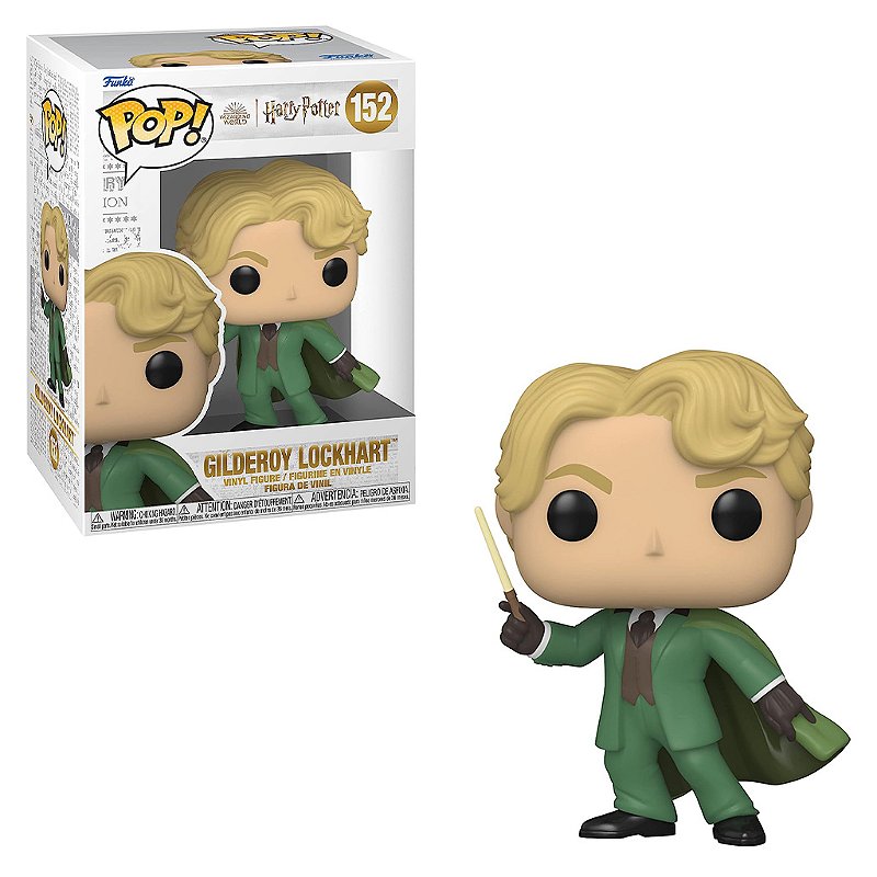 Funko Pop #152 -Gilderoy Lockhart - Hary Potter - Brasil Games ...