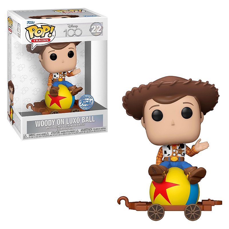 Funko Pop #22 - Woody On Luxo Ball - Toy Story - Brasil Games - Console ...